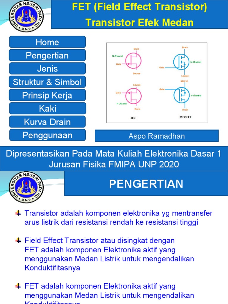 Panduan Lengkap FET dan MOSFET | PDF
