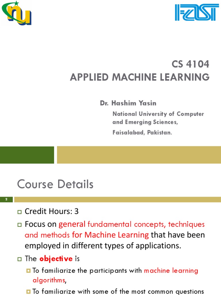 01-Introduction Machine Learning | PDF | Machine Learning | Statistical ... 01-Introduction Machine Learning | PDF | Machine Learning | Statistical ...