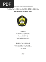 Laporan Mikrobiologi - Uji Cemaran Mikroba Alt Dan Akk | PDF