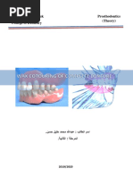 Prosthodontic Diagnostic Index (Pdi) For The Partially Edentulous and ...