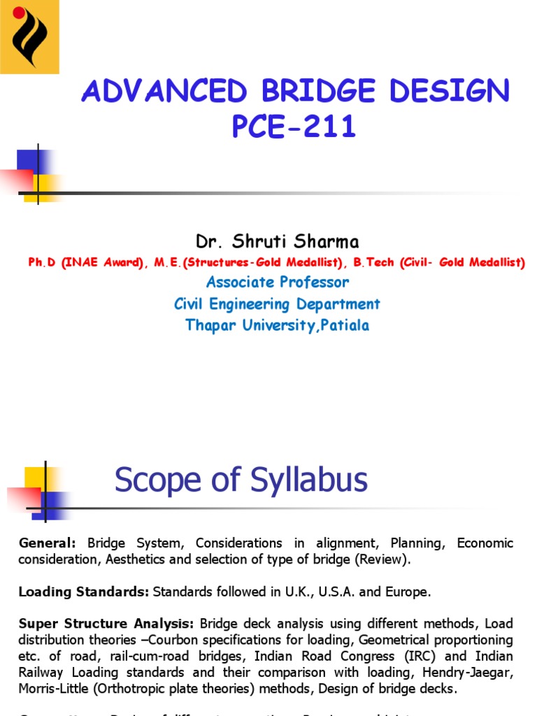 1 Introduction To Bridges Pdf Bridge Transport Buildings And
