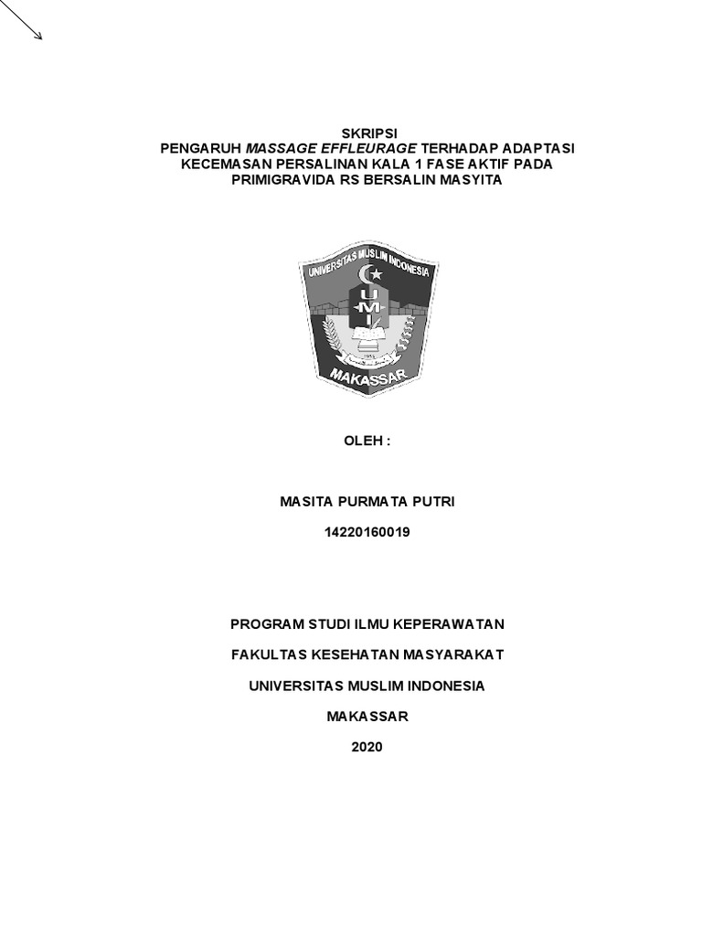 Skripsi Masita Purmata Putri | PDF