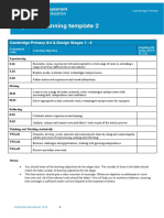 IGCSE Art Coursework Guide and Mind Map | PDF | Time | Mind