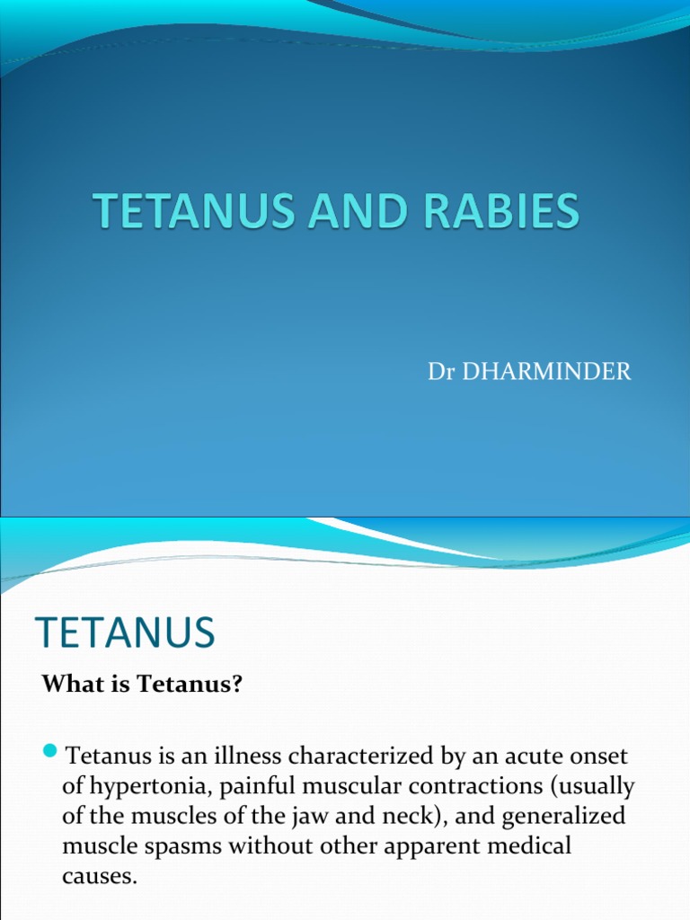 Understanding Tetanus Basics | PDF | Chemical Synapse | Neuron