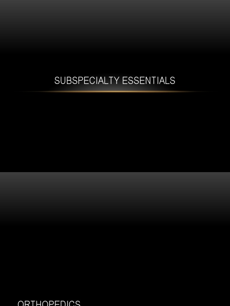 Subspec Essentials | PDF | Aorta | Thumb