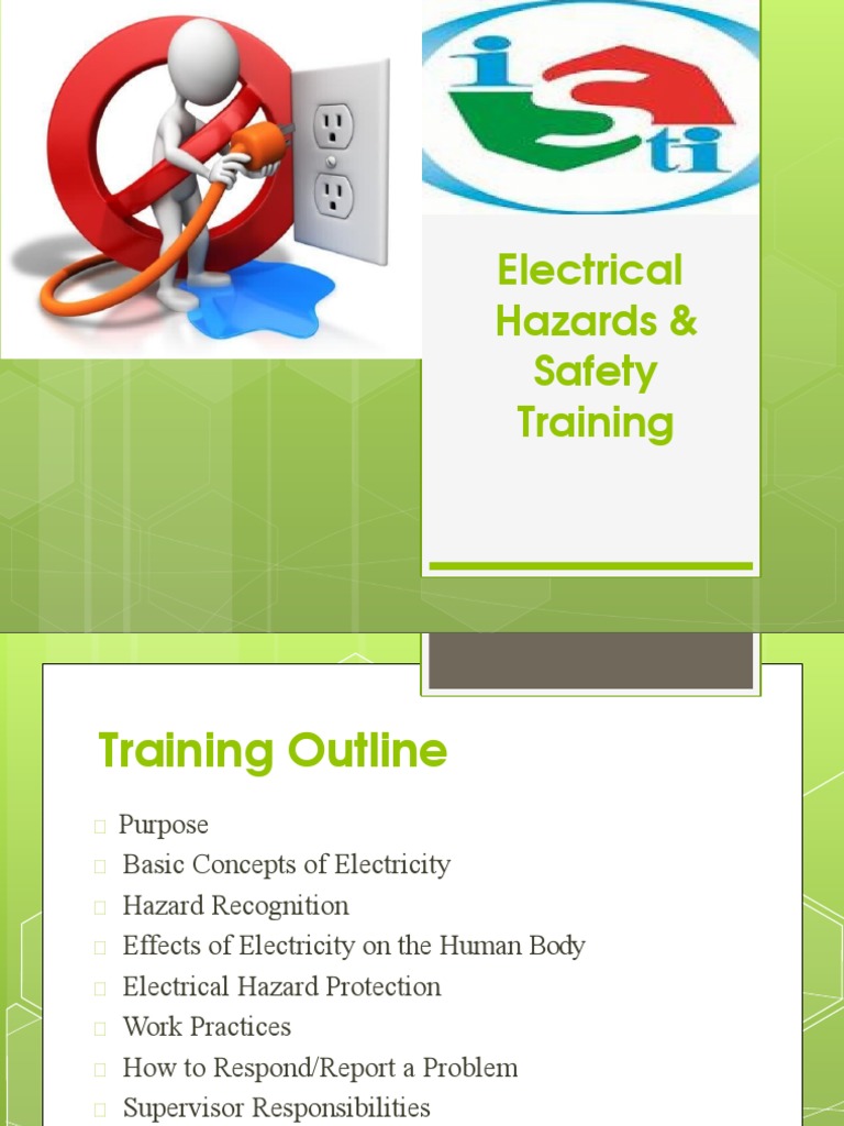Electrical Hazards & Safety Training | PDF | High Voltage | Burn