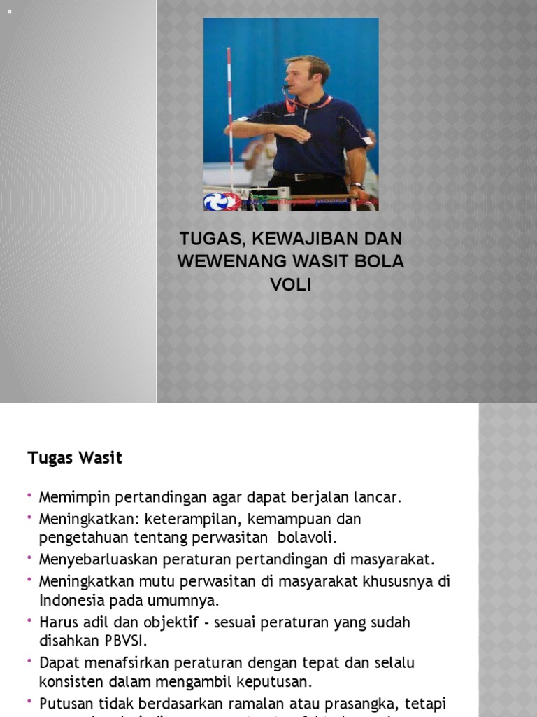 WASIT BOLA VOLI (Baru) | PDF