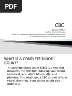 CBC Report Format | PDF