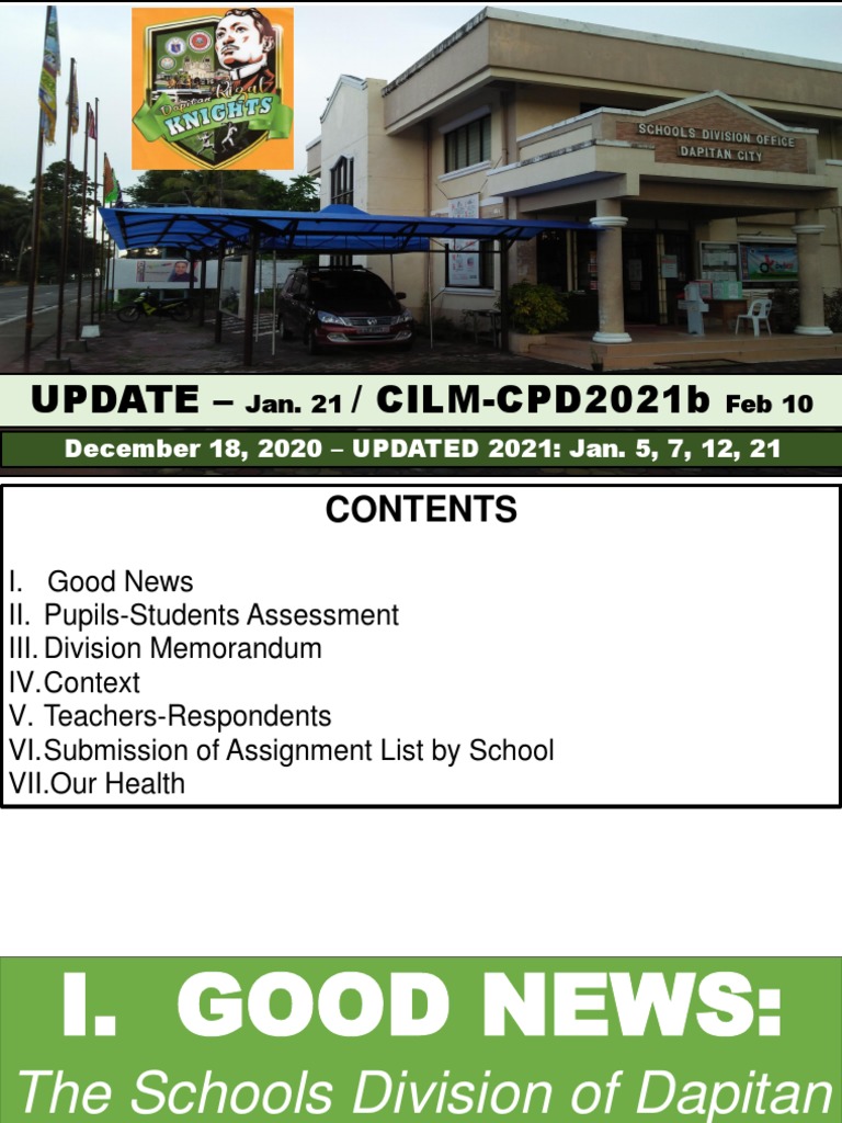 SDS Updates Jan 26 2021 | PDF | Multiple Choice | Educational Stages