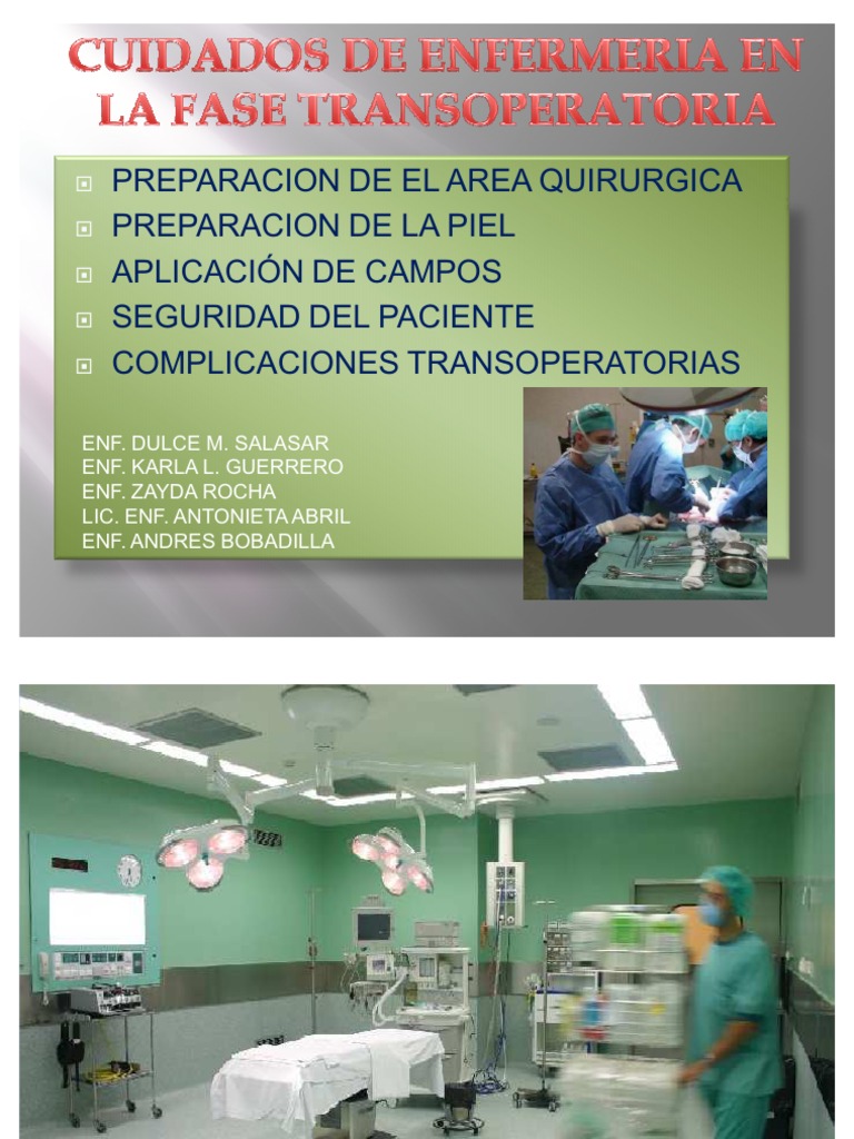 equipo7 trans operatorio | Reanimación cardiopulmonar | Especialidades ...