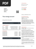 Thames Water Bill | PDF | Water Supply | Credit Bureau