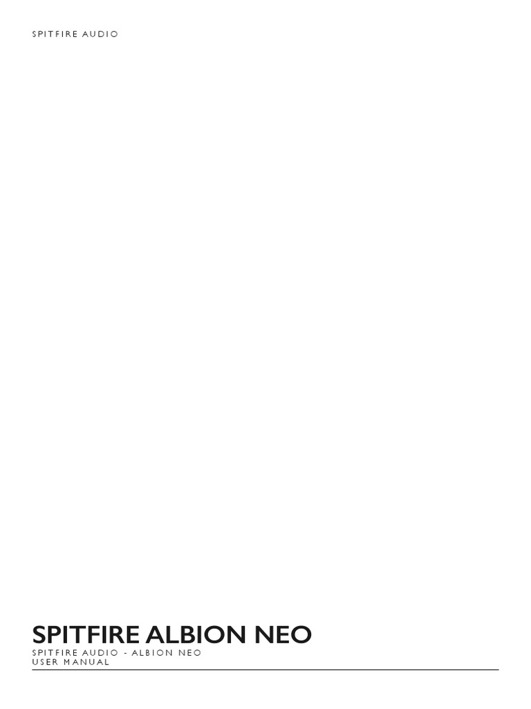 Albion NEO | PDF | Computer Keyboard | Pitch (Music)