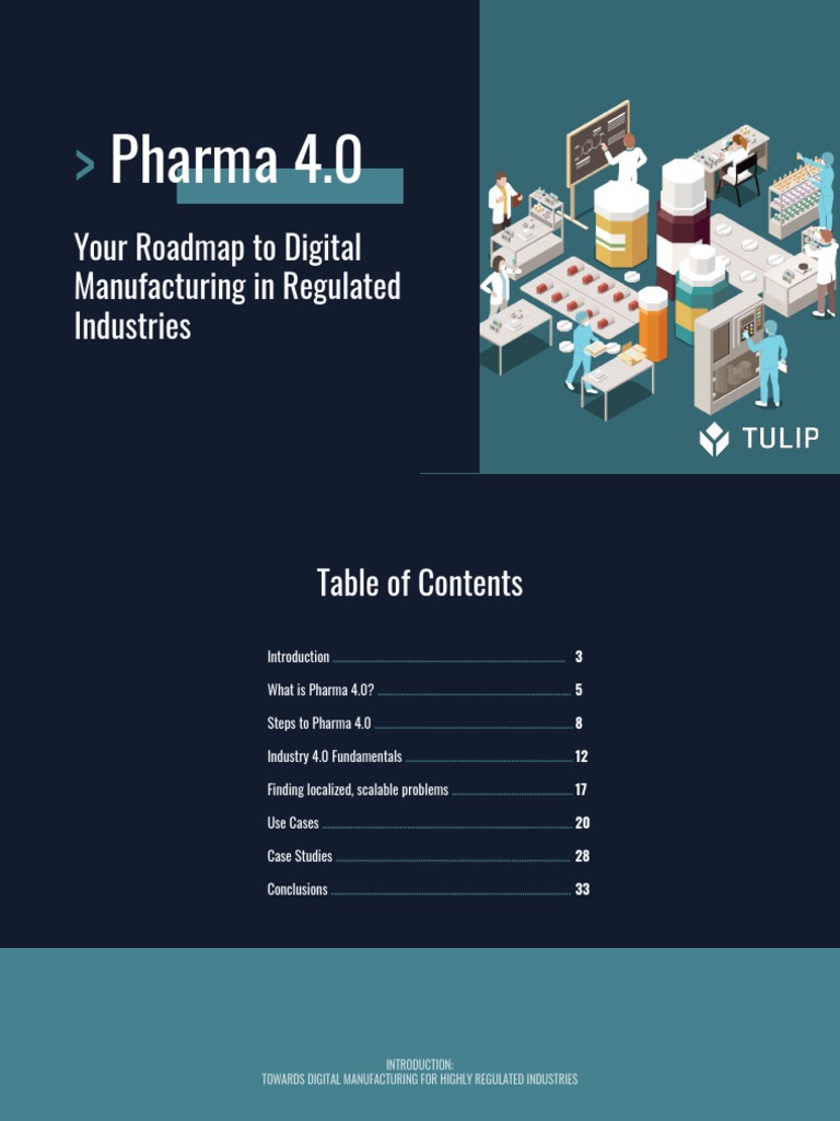 Digital Manufacturing Roadmap for Pharma | PDF | Internet Of Things ...