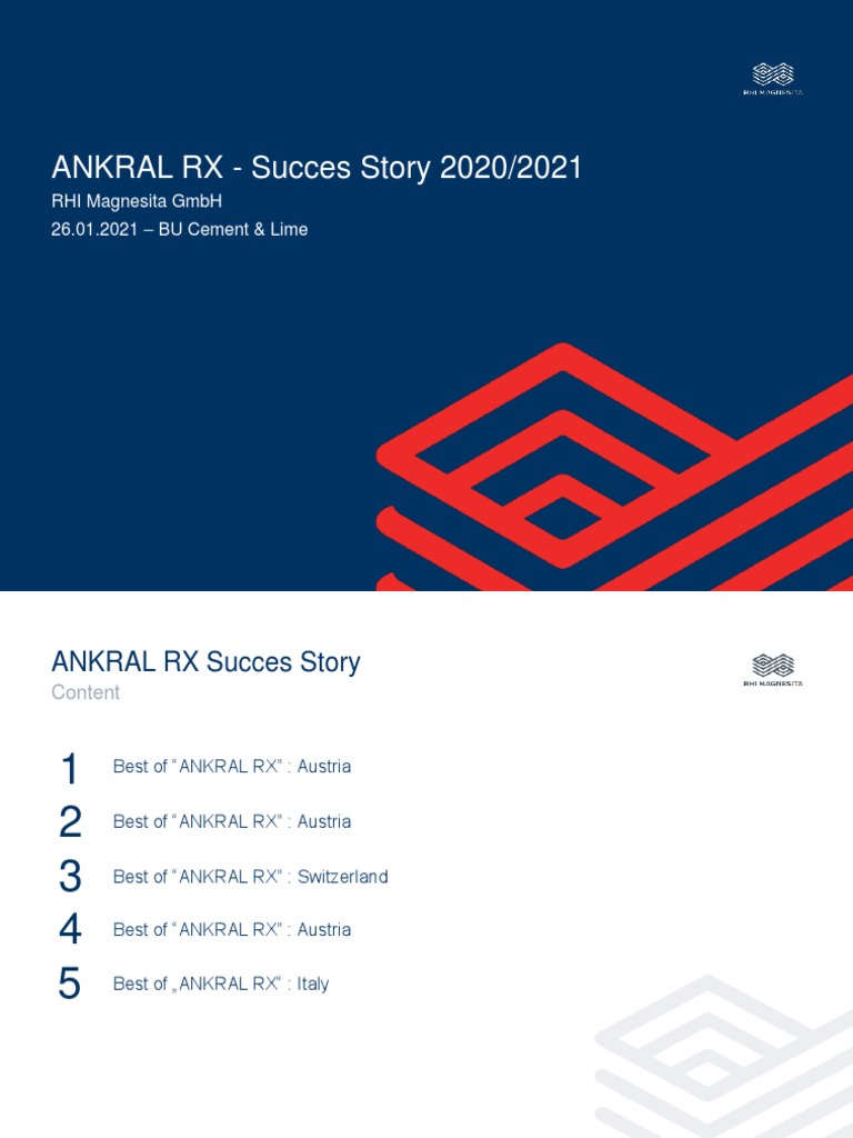 RHIM ANKRAL RX Success Story - 2021 - EN - 1 RHI | PDF | Business | Nature