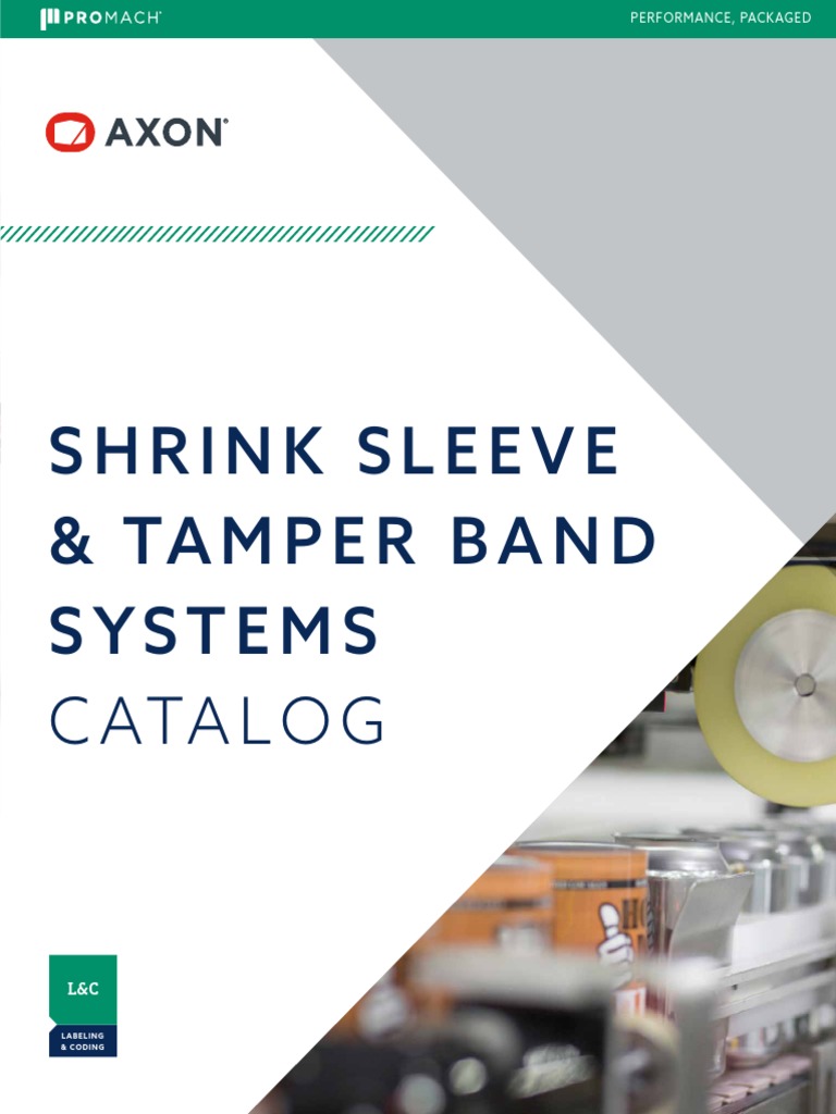 Shrink Sleeve & Tamper Band Systems Catalog: Labeling & Coding | PDF ...