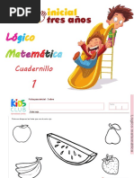 Cuadernillo Logico Matematico 1 3 Años | PDF