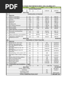 Detailed Unit Price Analysis | PDF | Concrete | Building Materials