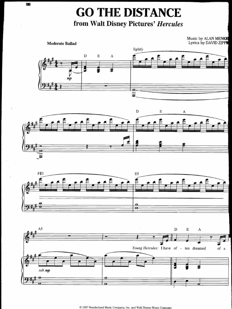 Go The Distance | PDF