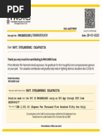 Star Health Insurance-Receipt | PDF | Insurance | Financial Services
