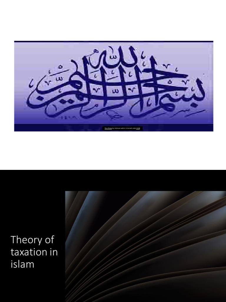 Islamic Tax Theory | PDF | Taxes | Government Finances