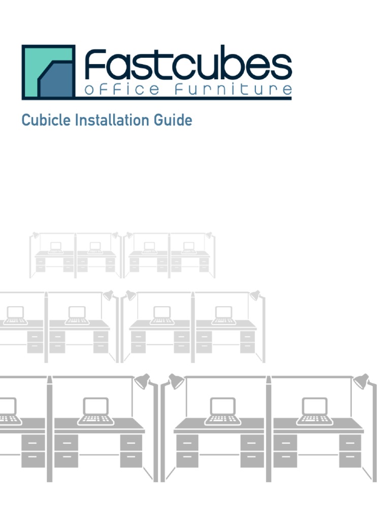Fastcubes Cubicle Installation Guide | PDF | Electrical Connector ...
