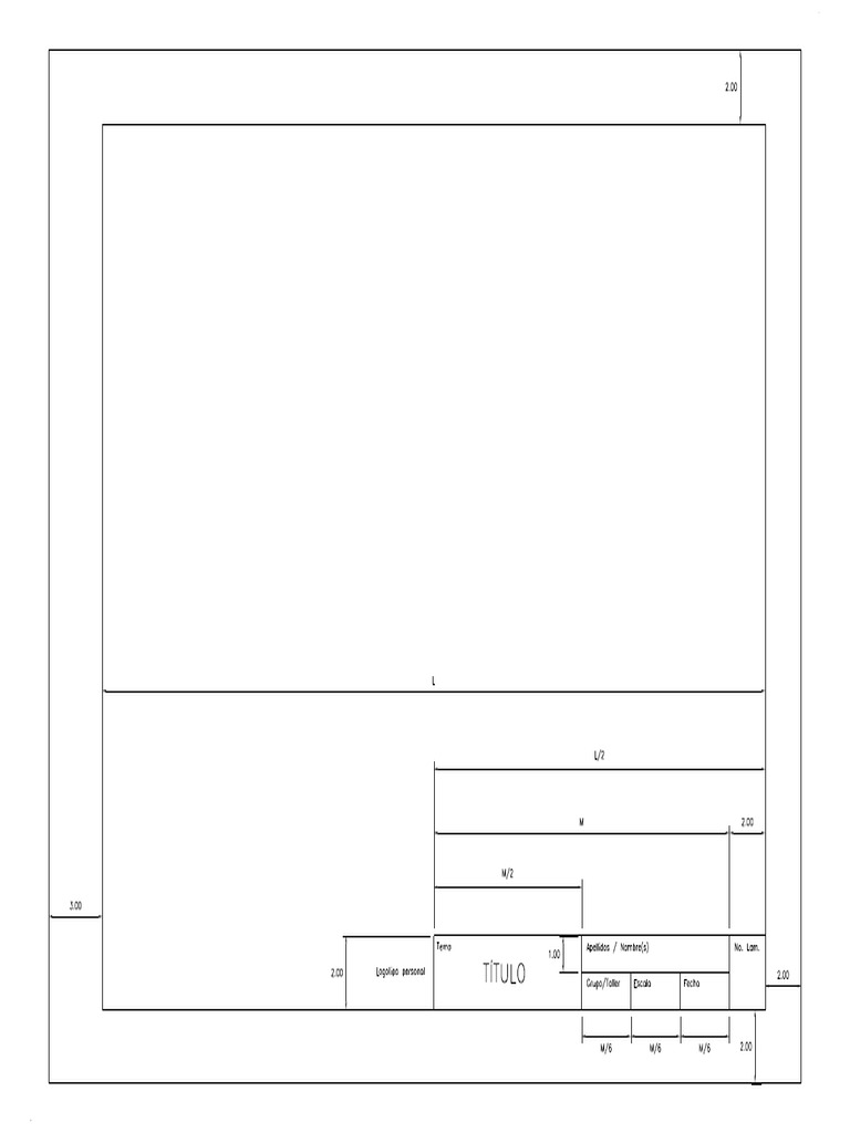 Formato de Láminas | PDF