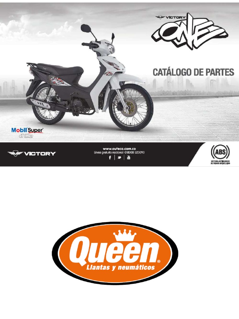 Manual de Partes Victory One | PDF | Arandela (Hardware) | Tornillo