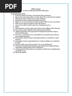 OSCE Checklist Dizziness History Taking | PDF | Vertigo | Epidemiology