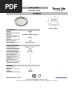 Ficha Tecnica de Lampara Tecnolite | PDF | Tecnología