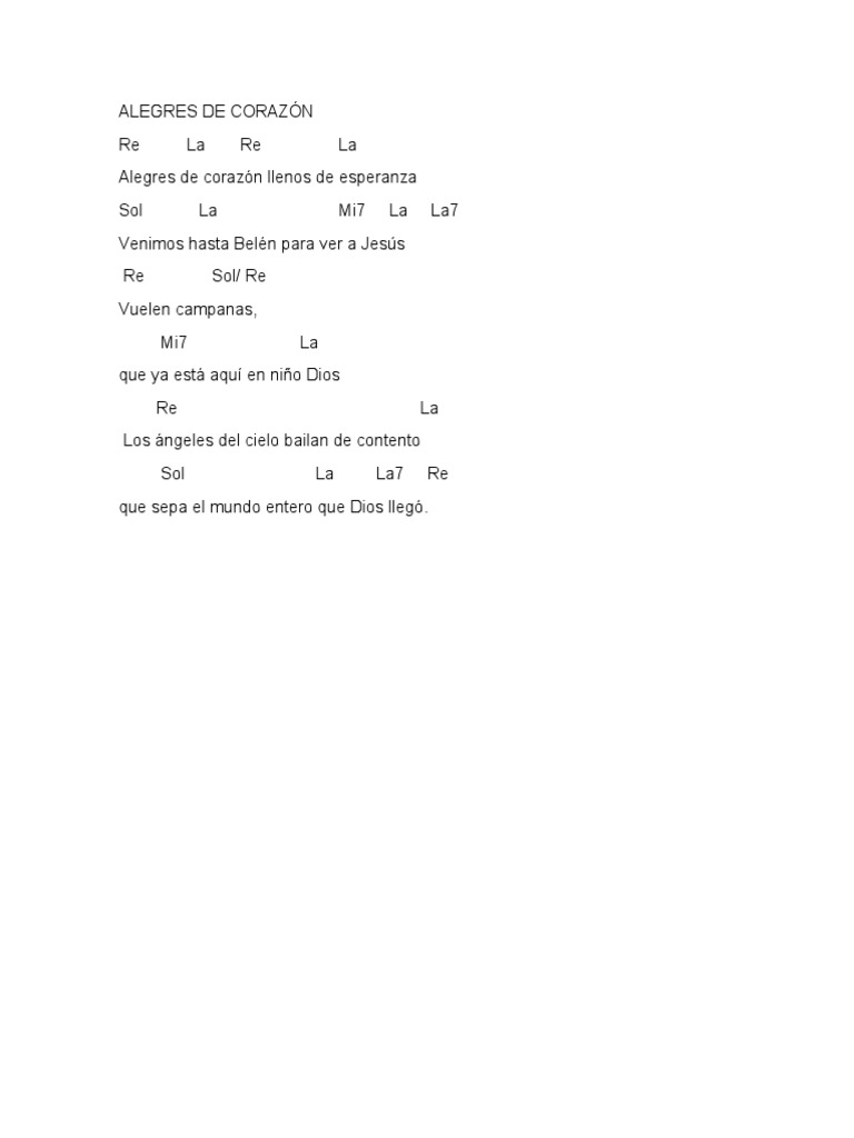 Alegres de Corazón | PDF