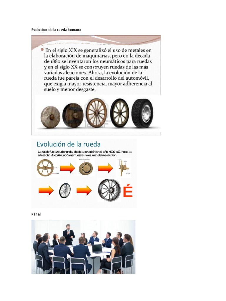 Evolucion de La Rueda Humana | PDF