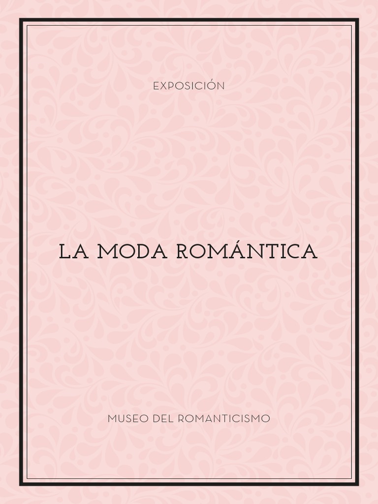 Moda Romántica en el Siglo XIX | PDF