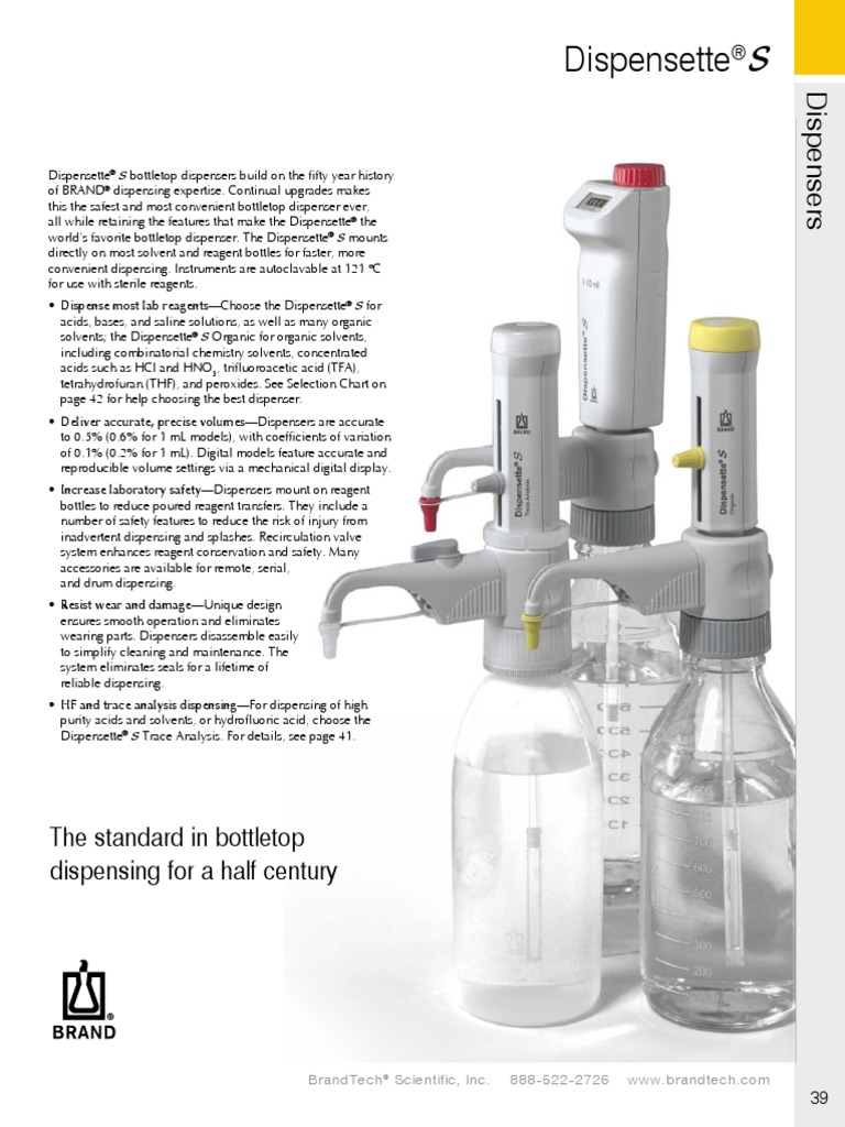 Dispensette: The Standard in Bottletop Dispensing For A Half Century ...