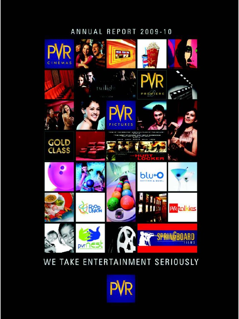 PVR Annual Report | PDF | Financial Statement | Board Of Directors