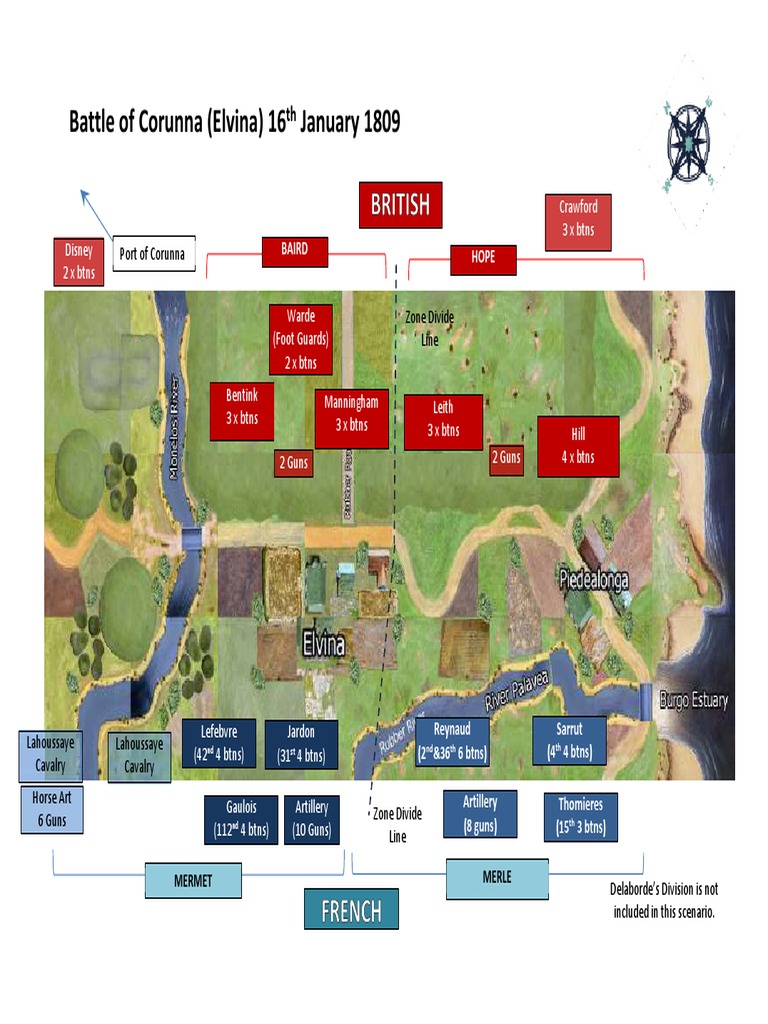 Corunna Wargame Map5 | Download Free PDF | Battles Of The Peninsular ...