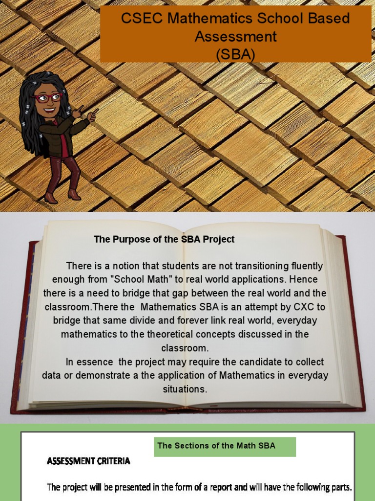 CSEC Math SBA Basics | PDF | Data | Teaching Mathematics