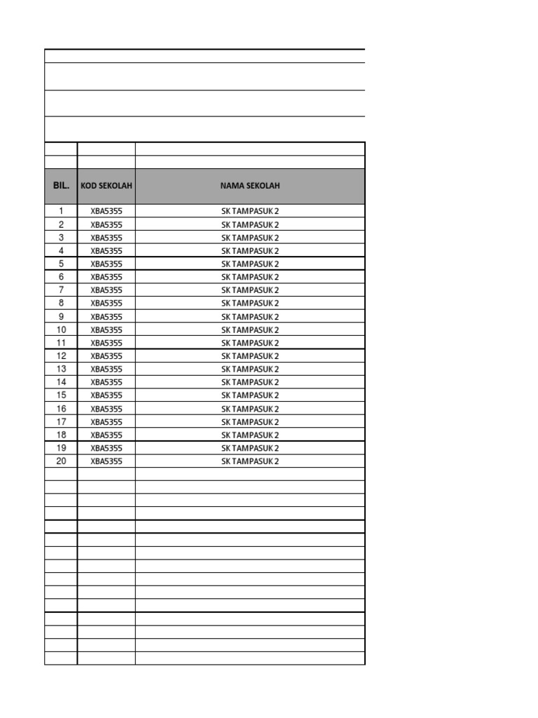 Borang Permohonan RMT Murid Tahun 1 Dan Cicir Tahun 2021 | PDF