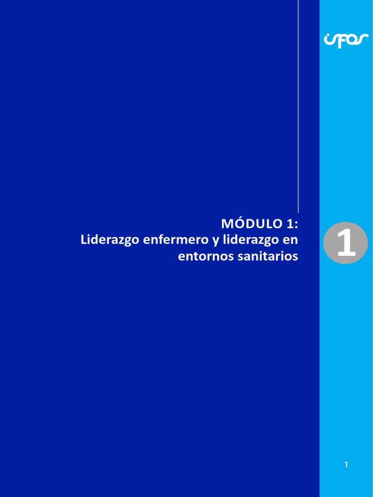 Tema1 - Liderazgo Enfermero | PDF | Liderazgo | Enfermería