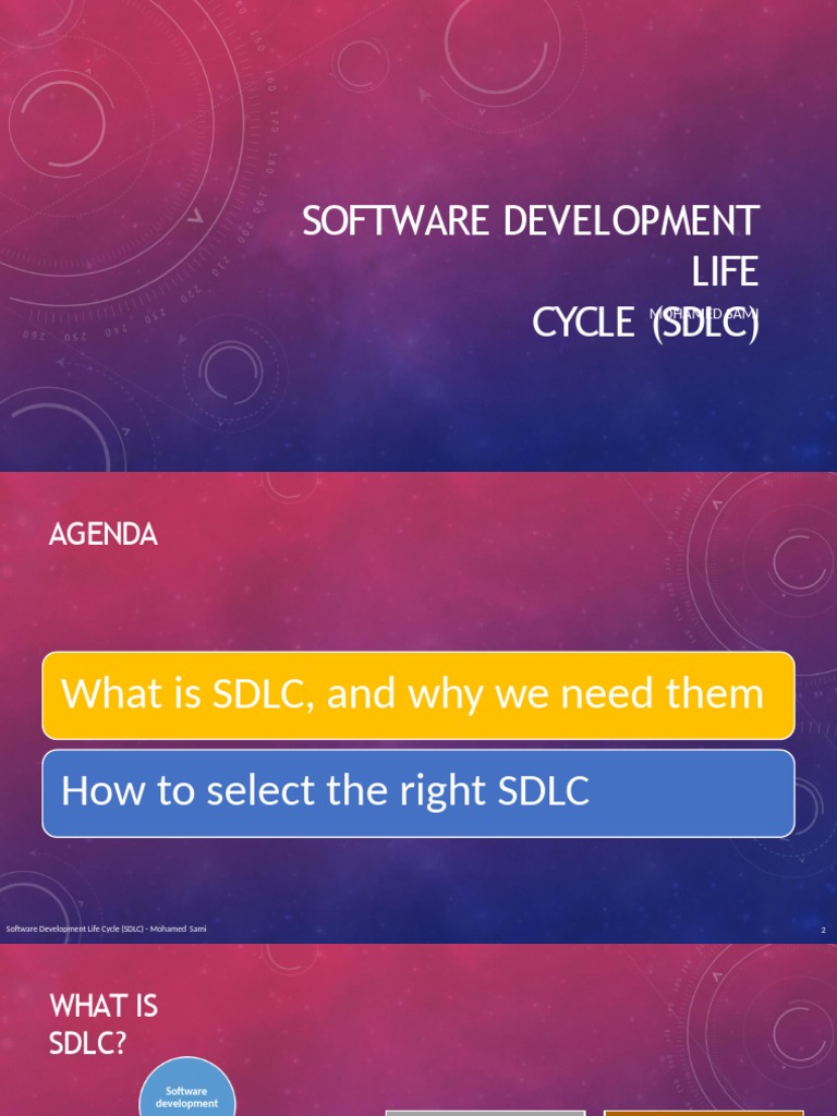 Software Development Life Cycle (SDLC) : Mohamed Sami | PDF | Software Prototyping | Software ...