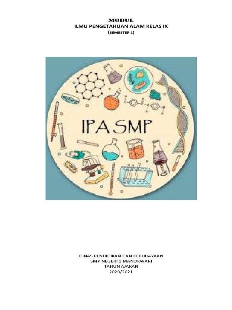 Modul Ipa Kls 9 2020-2021 SMP N 1 MKW Fix | PDF