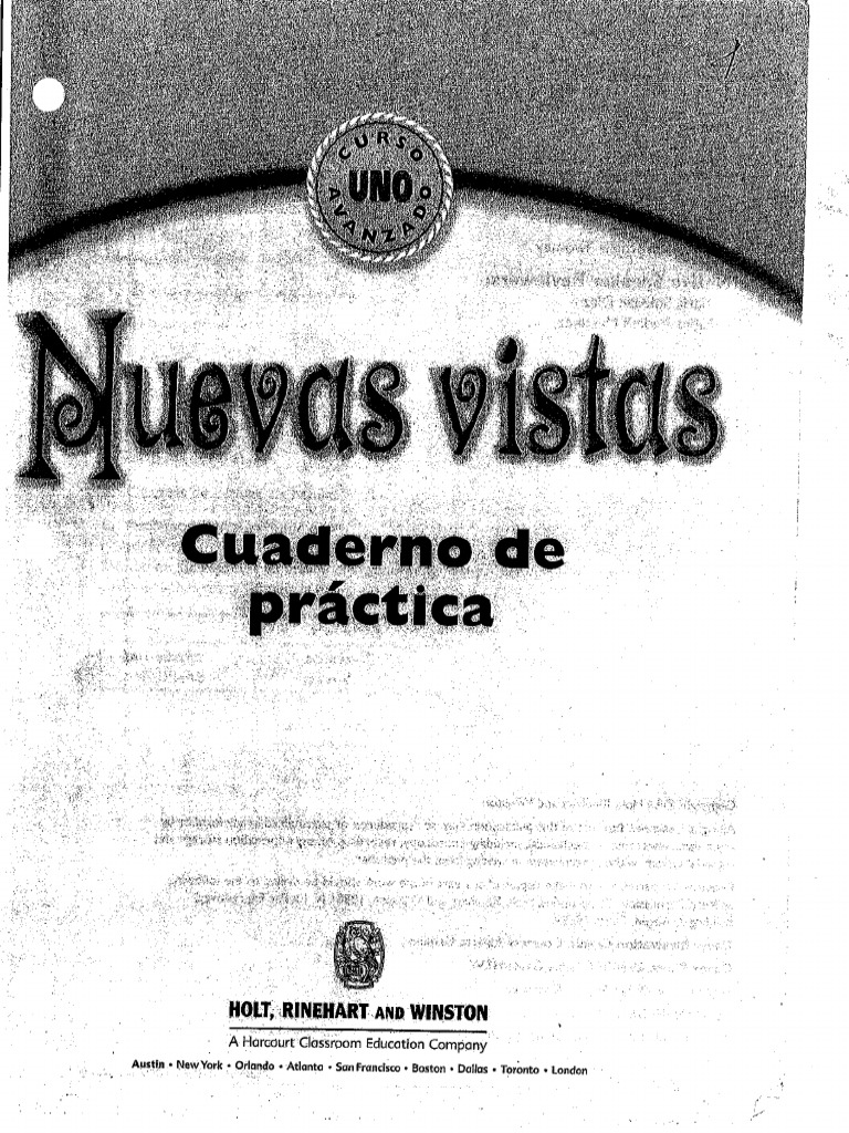 CUADERNO Nuevas Vistas | PDF