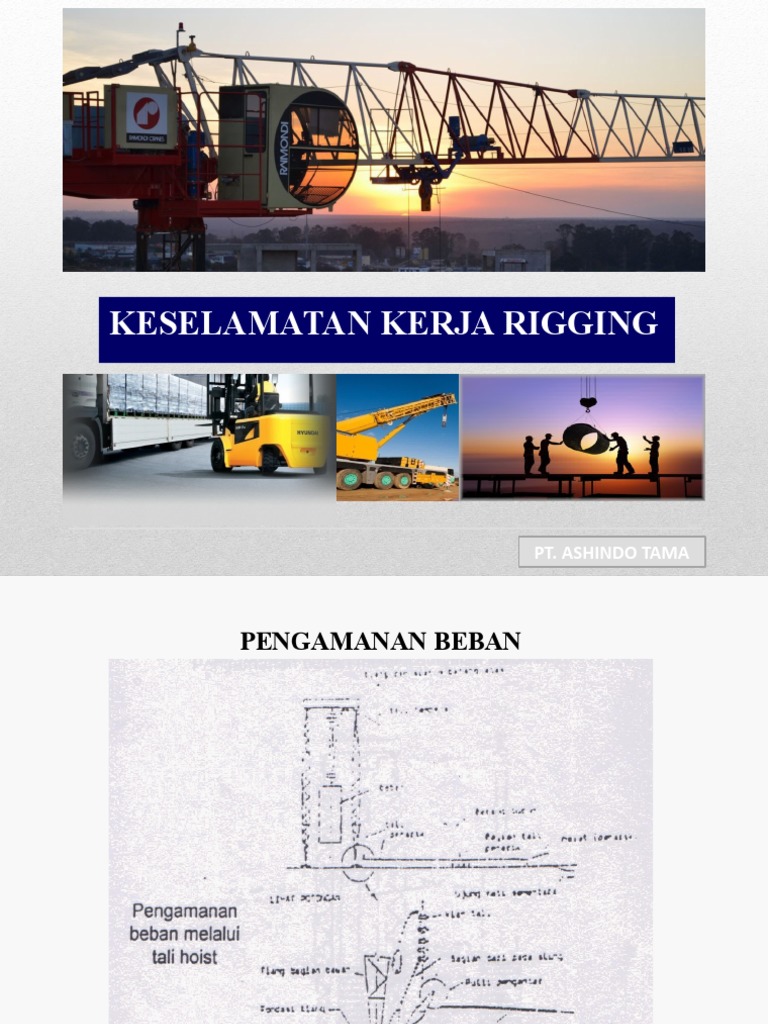 Keselamatan Kerja Rigging | PDF