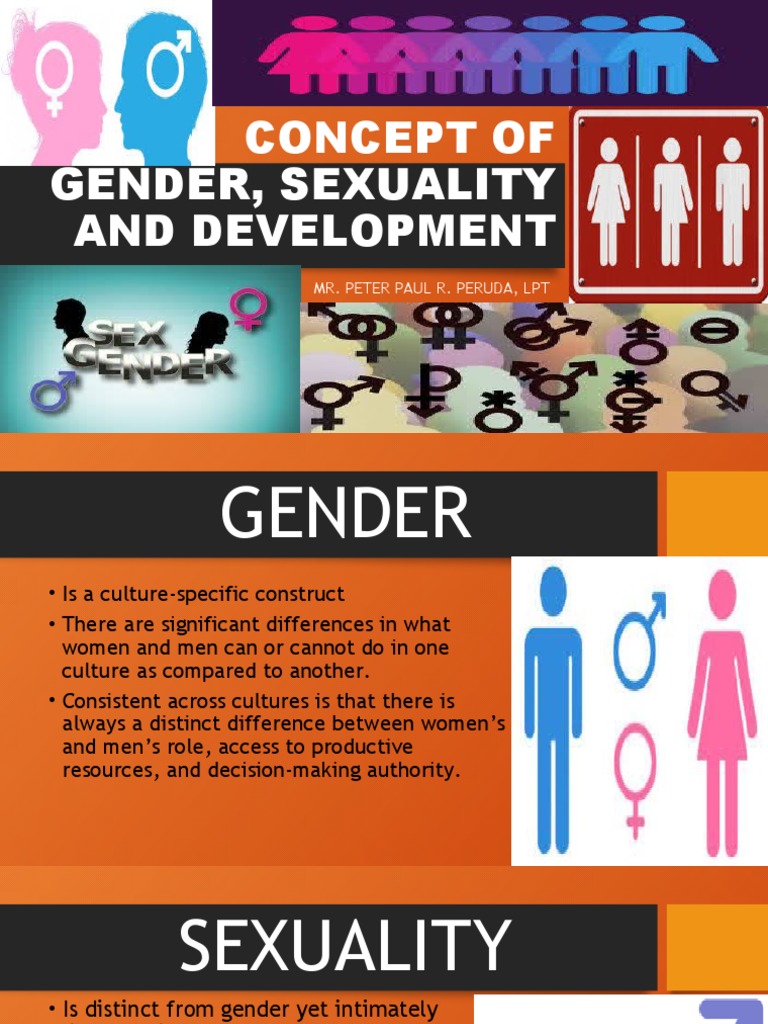 The Concept of Gender, Sexuality and Development | PDF | Gender Role ...