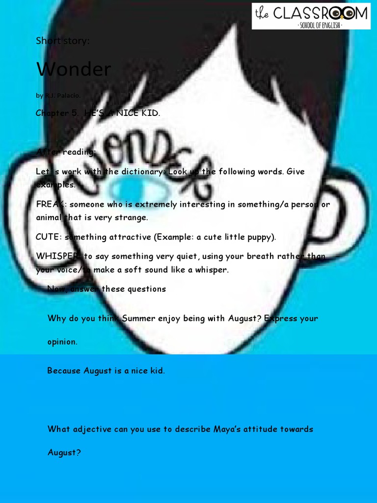 Chapter 5 Wonder | PDF