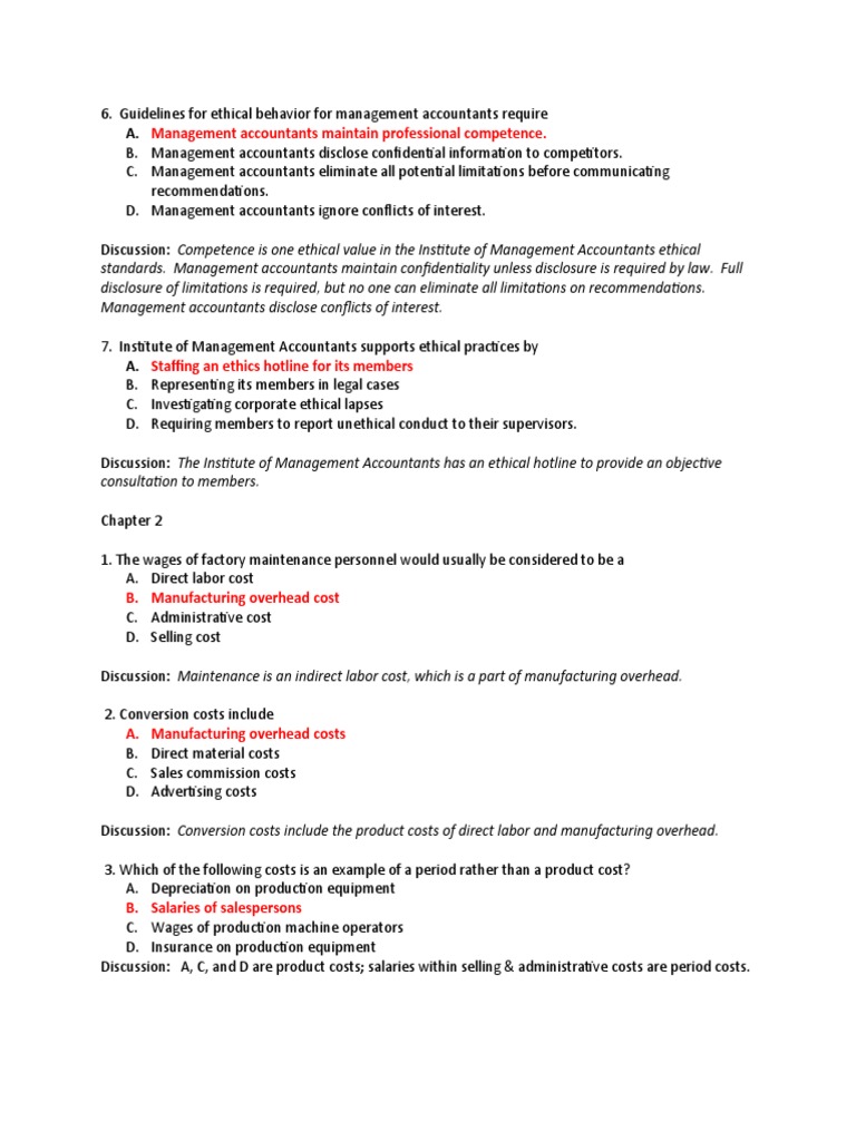 MAS Practice Problem-Finalexa | PDF | Cost | Management Accounting