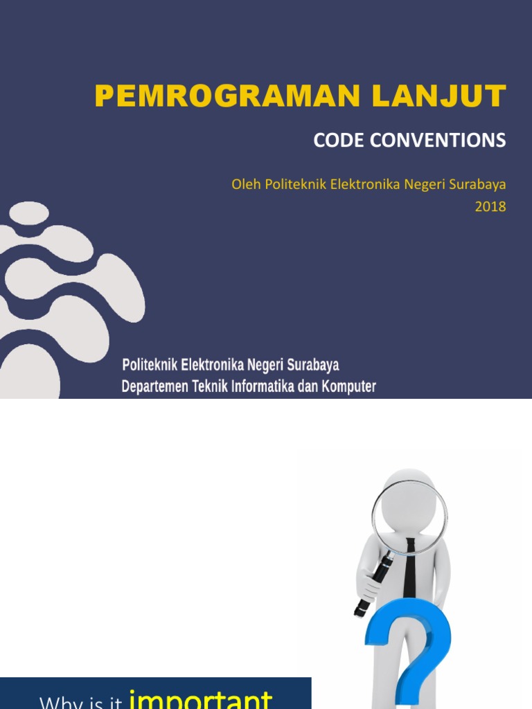 JAVA ADVANCE - Code Convention | PDF | Computer Programming | Software ...