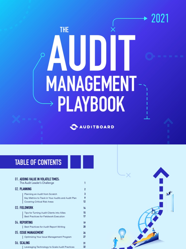 The Audit Management Playbook 1611249376 | PDF | Internal Audit ...