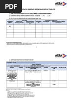 ARTA - Memorandum Circular 2020-05, Rules of Procedures For Complaints ...