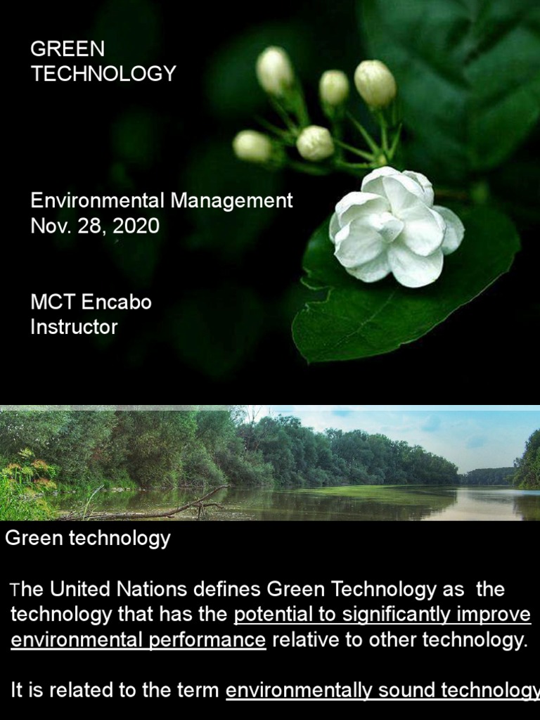 32 EM GreenTech | PDF | Environmental Technology | Coal