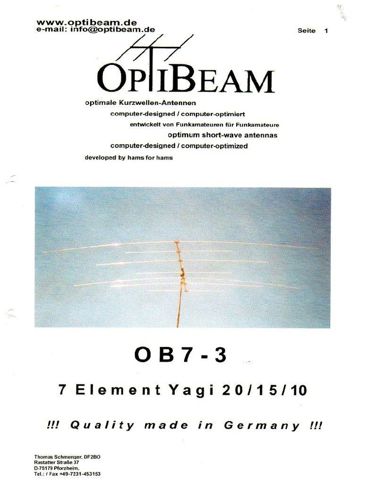 OB7 3 Manual | PDF